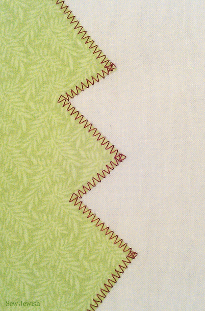 When to Zig and When to Zag: Top Tips for Machine Applique | Sew Jewish