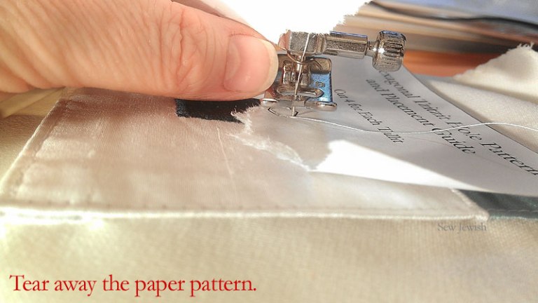 To Easily Sew a Neat Tzitzit Hole on Your Tallit, Don’t Make a Circle ...