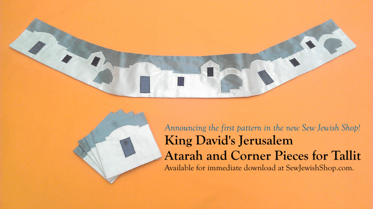 Introducing the First Pattern in the New Sew Jewish Shop | Sew Jewish