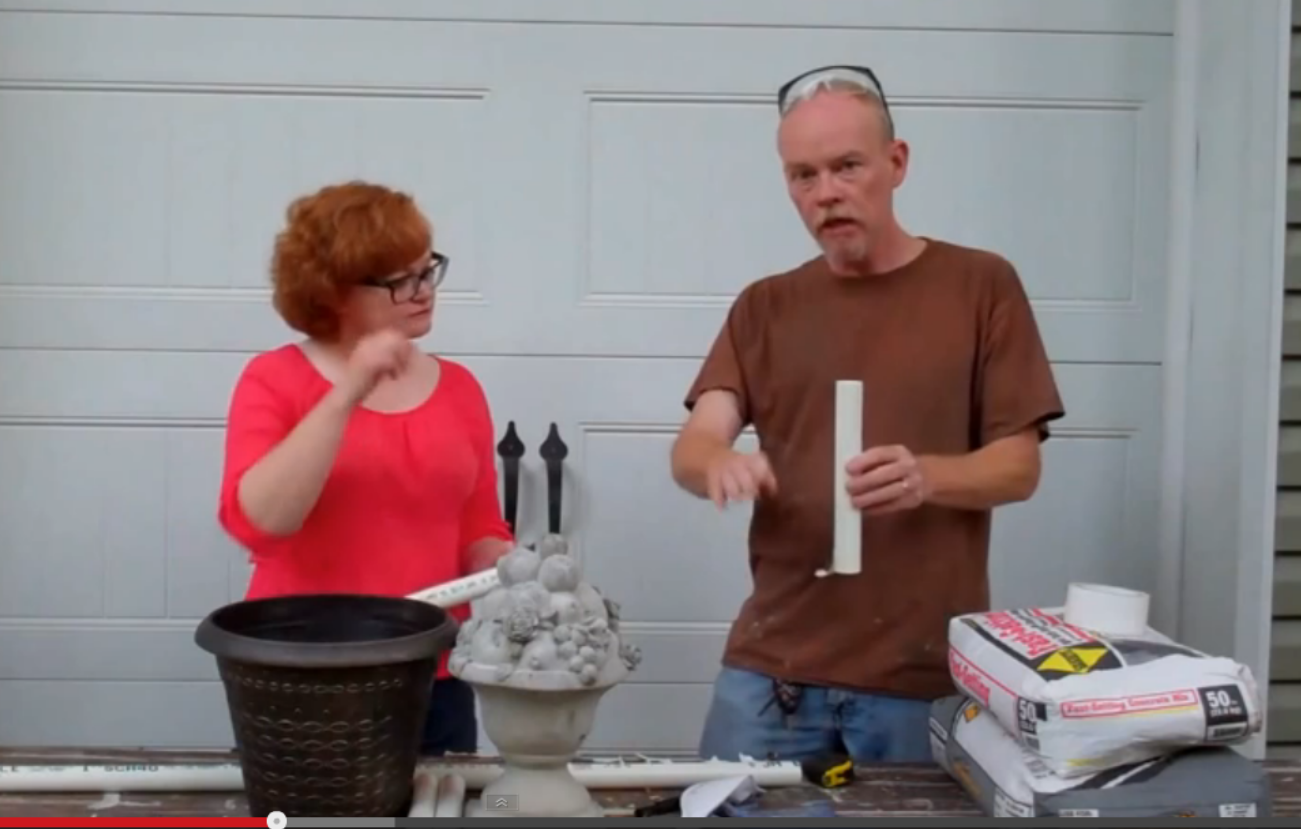 How to Make Your Own Wedding Chuppah Pole Stands [Video] | Sew Jewish