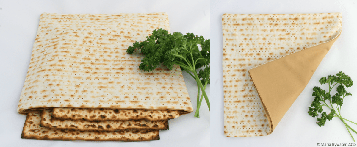We’ve Got a Sewing Class for the New Matzah Cover Pattern | Sew Jewish