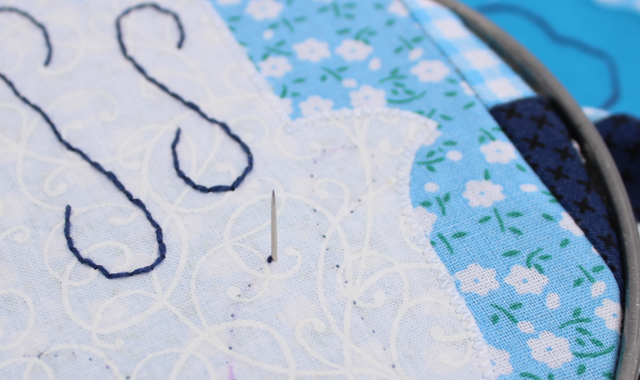 Easy Way to Start Embroidering with Two Strands of Thread | Sew Jewish