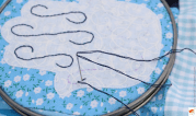 Easy Way to Start Embroidering with Two Strands of Thread | Sew Jewish