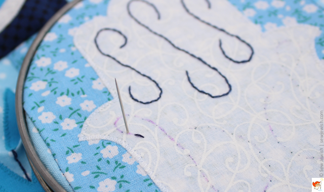 Easy Way to Start Embroidering with Two Strands of Thread | Sew Jewish
