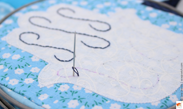 Easy Way to Start Embroidering with Two Strands of Thread | Sew Jewish