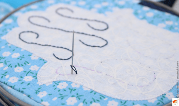 Easy Way to Start Embroidering with Two Strands of Thread | Sew Jewish