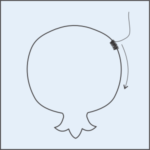 How to machine applique—start, end, corners, and curves | Sew Jewish